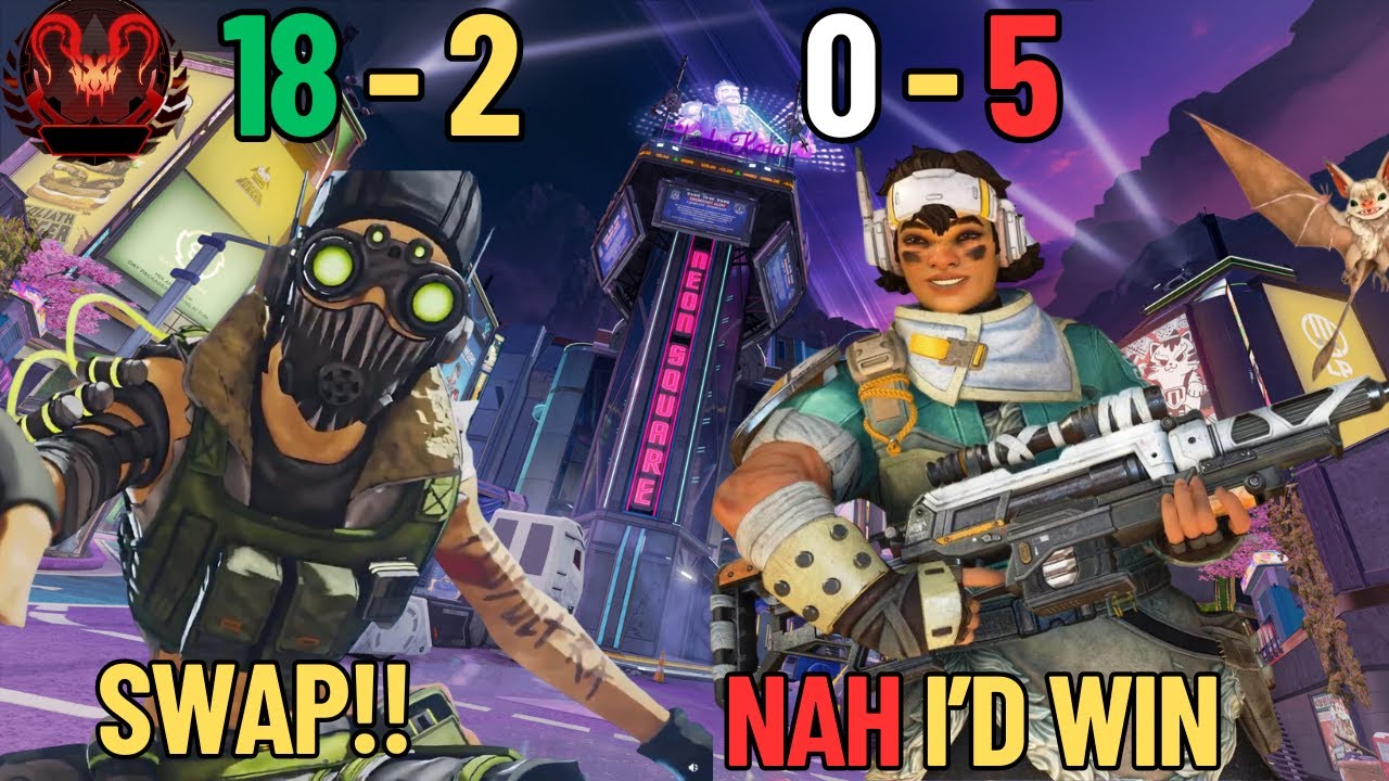Apex Legends Ranked Masters Grind Until i get SUPER DEMOTED - YouTube