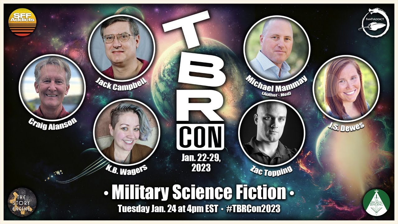 TBRCon2023 Panel 10 | Military Science Fiction with Michael Mammay, J.S ...