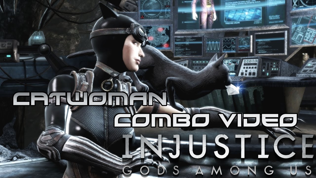 Injustice Gods Among Us Catwoman Combo Video Youtube