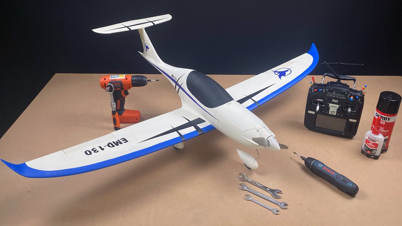 How to Assemble Eclipson Model D2 - 3D Printed Sport RC Airplane - YouTube