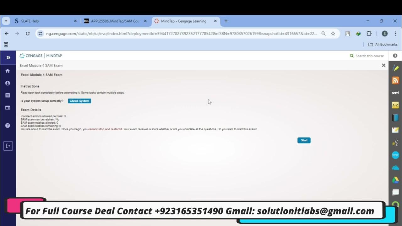 Excel Module 4 SAM Exam | SAM Cengage | Excel Module 4 SAM Exam ...
