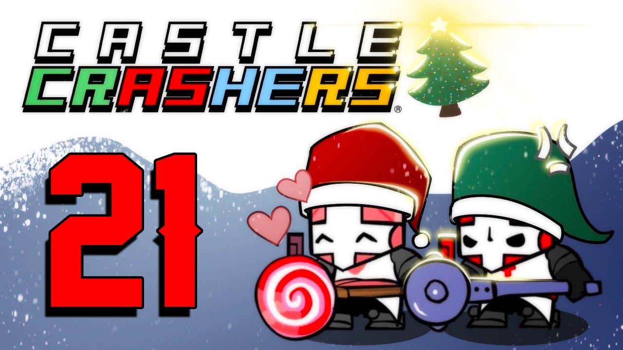 Lets Play Castle Crashers - Part 21 - Snow World - YouTube