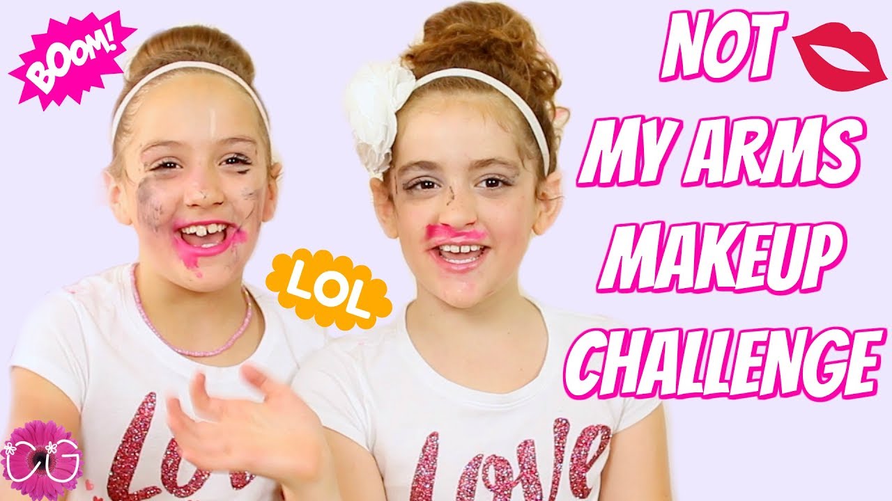 NOT MY ARMS CHALLENGE! NOT MY HANDS MAKEUP! - YouTube