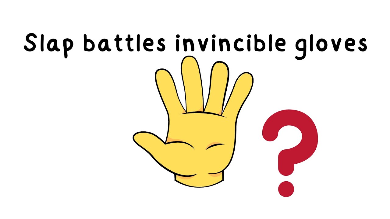Gloves that make you invincible | Roblox Slap Battles - YouTube