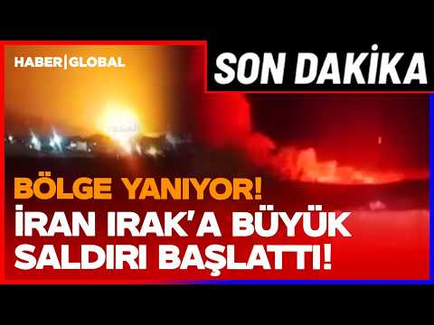SON DAKİKA İran Kuzey Irak'ı Bombalıyor! Bölge Cayır Cayır Yanıyor!