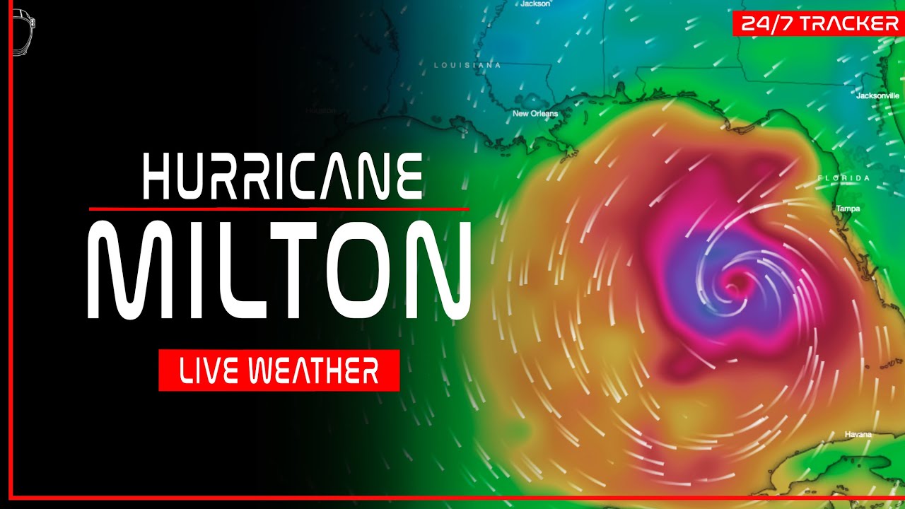 Part 1 - Hurricane Milton Live Tracker - YouTube