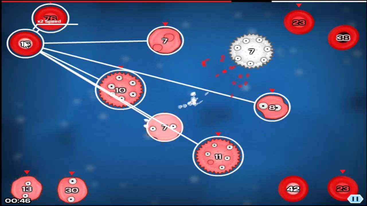 Virus Wars Experiments 7, Gameplay - YouTube