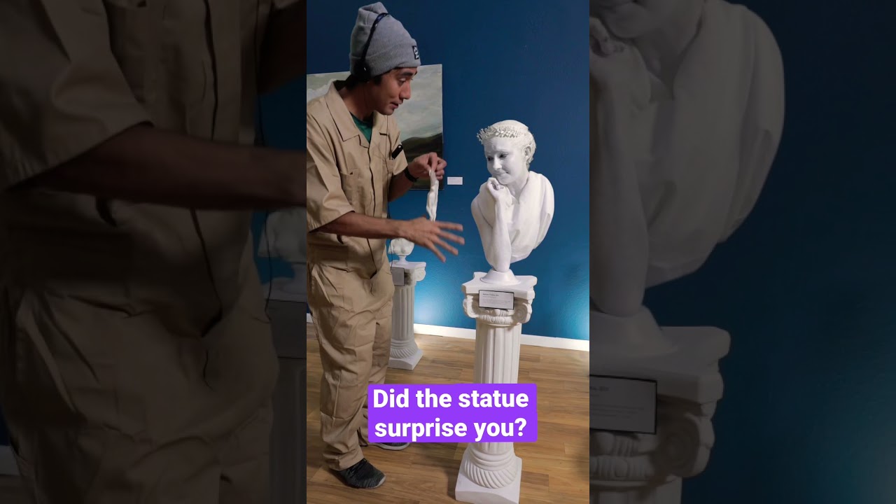 Did the statue surprise you? #shorts - YouTube