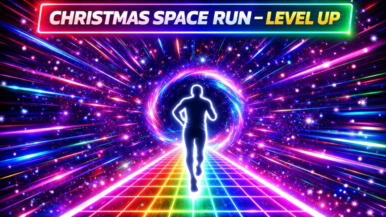 SPACE RUN CHALLENGE | HIGH QUALITY Immersive Interactive Warm Up (Level ...