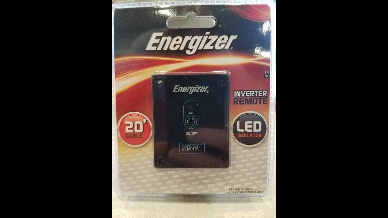 ENR100 remote switch for Energizer Inverter, EN900, EN1100, EN1500 ...