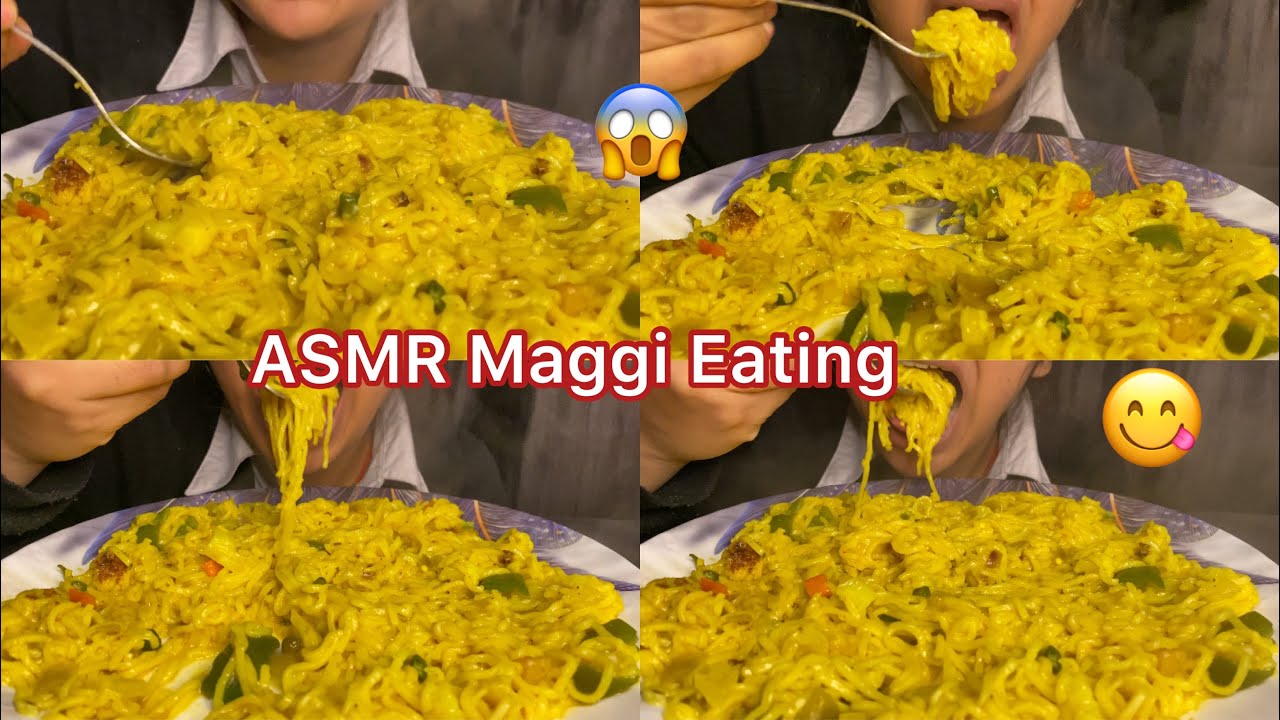 ASMR Maggi Eating 😱🙄😋🌶#trending #viral #youtube #youtubeshorts #asmr # ...