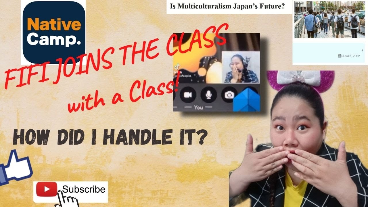 [NATIVE CAMP] Daily News Part 3 - Actual/Sample Lesson - FT. "FIFI" ll ...