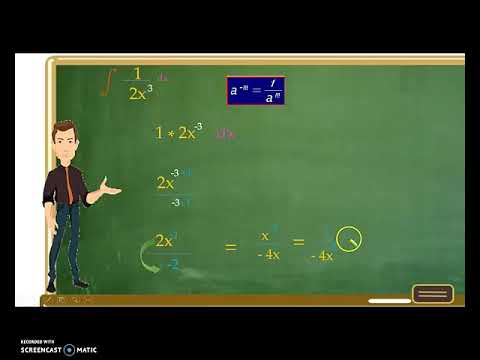 INTEGRAL INDEFINIDA CON FRACCION Y EXPONENTE - YouTube