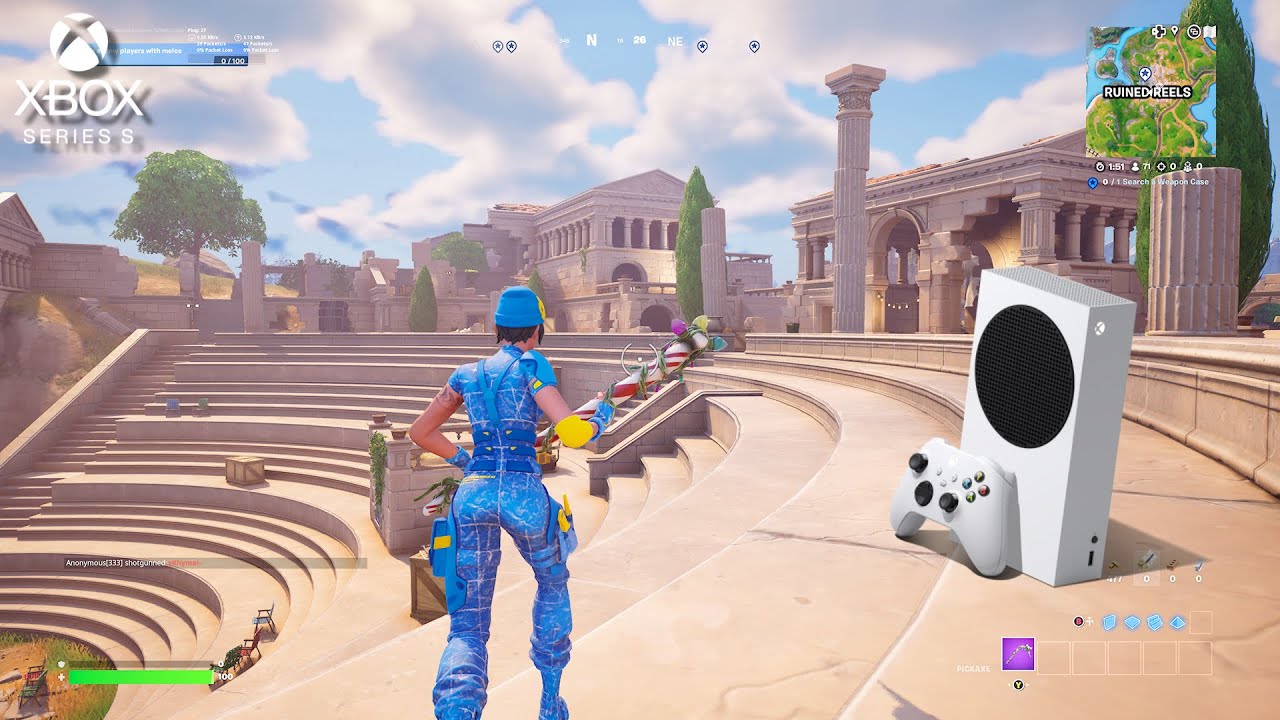 Xbox Series S Fortnite CHAPTER 5 Gameplay (4K 120FPS) - YouTube