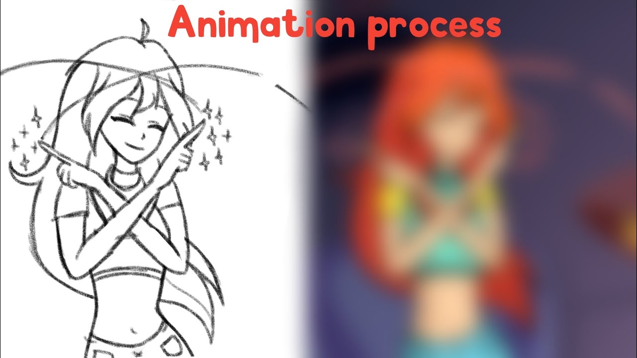 Animation Test Bloom (process) - YouTube