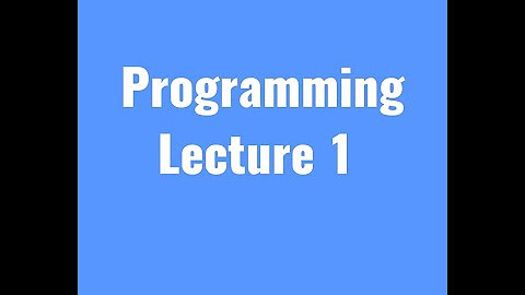 Computer Programming CSE131 - YouTube