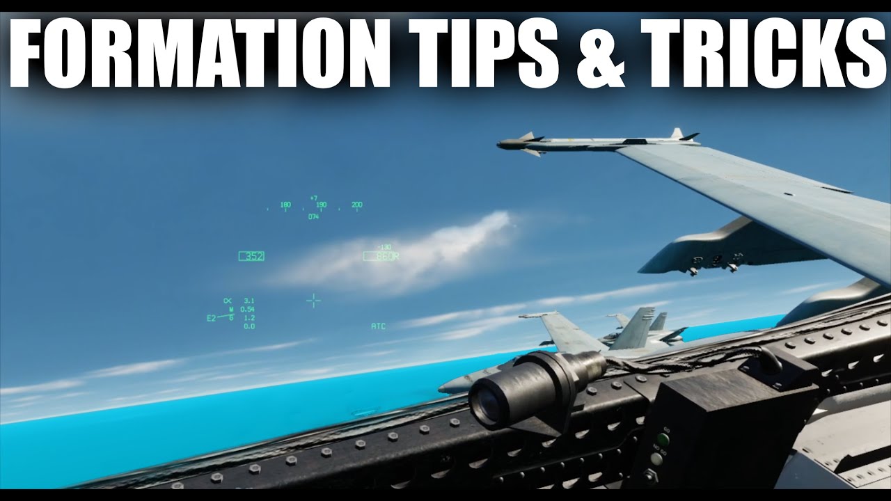 DCS F-18 Formation Flying Tips & Tricks - YouTube