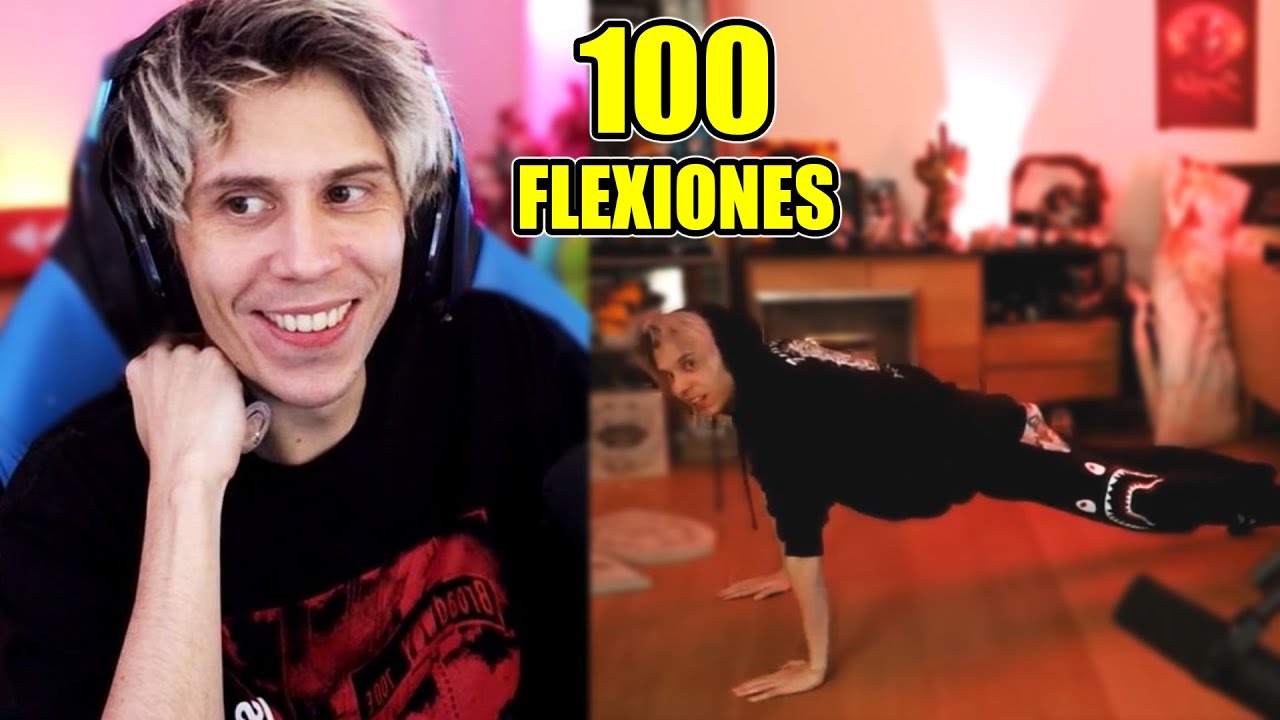 EL RUBIUS ROMPE EL RECORD DE FLEXIONES? - Rubius hace calistenia por ...