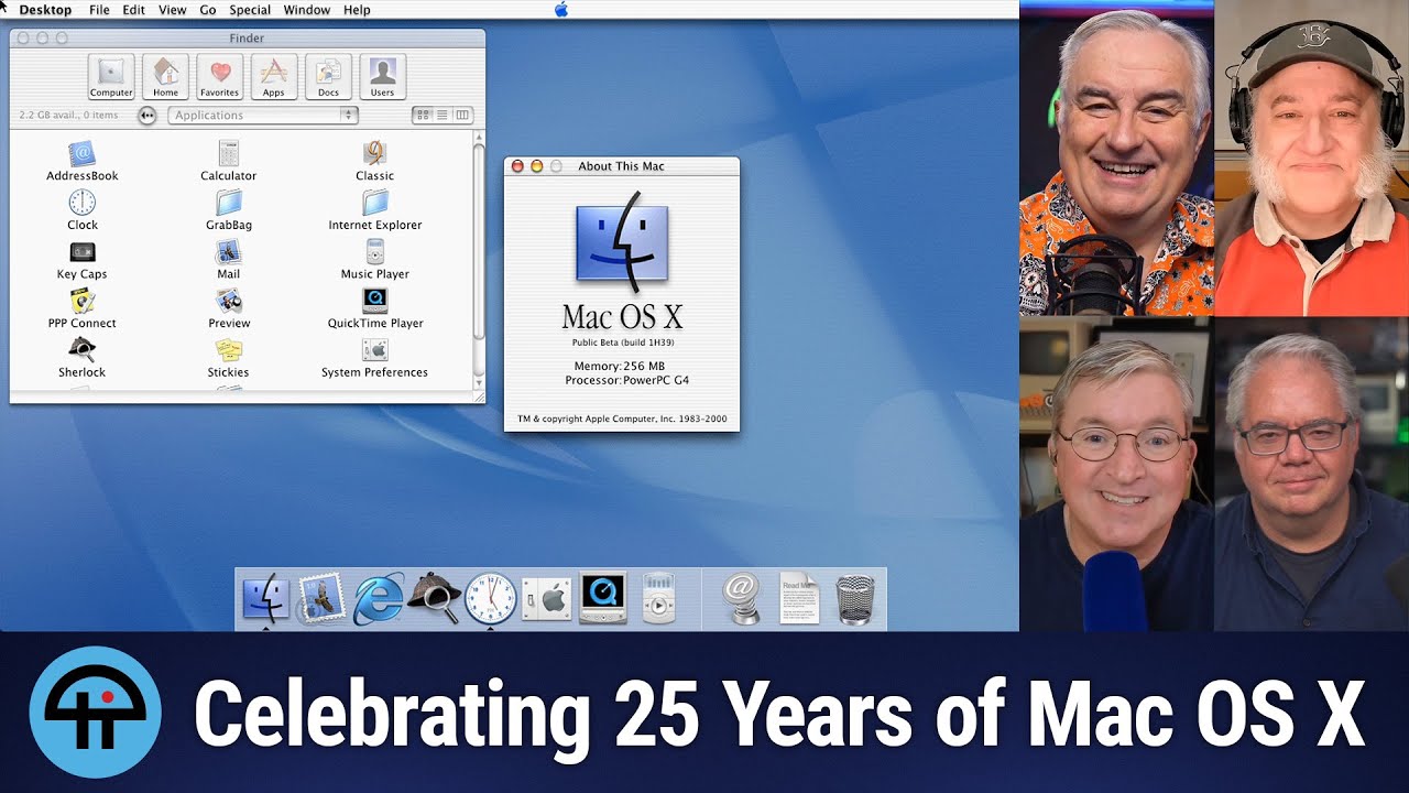 Celebrating 25 Years of Mac OS X - YouTube