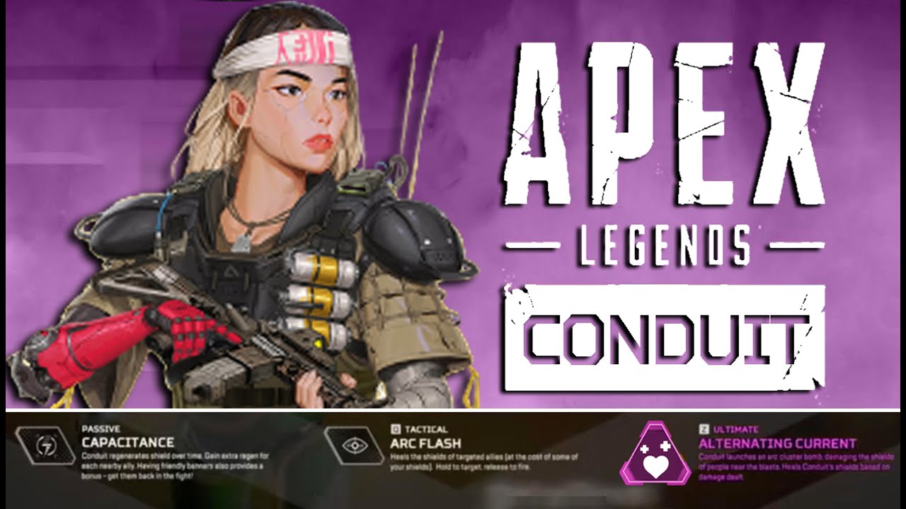 NEW Legend Conduit Abilities Gameplay in Apex Legends - YouTube
