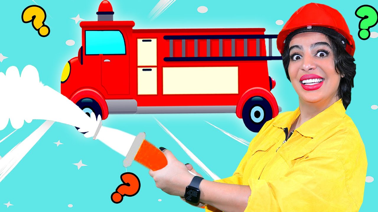 Firefighter Song 👨‍🚒 Brave Firefighter - High Five Kids Videos - YouTube