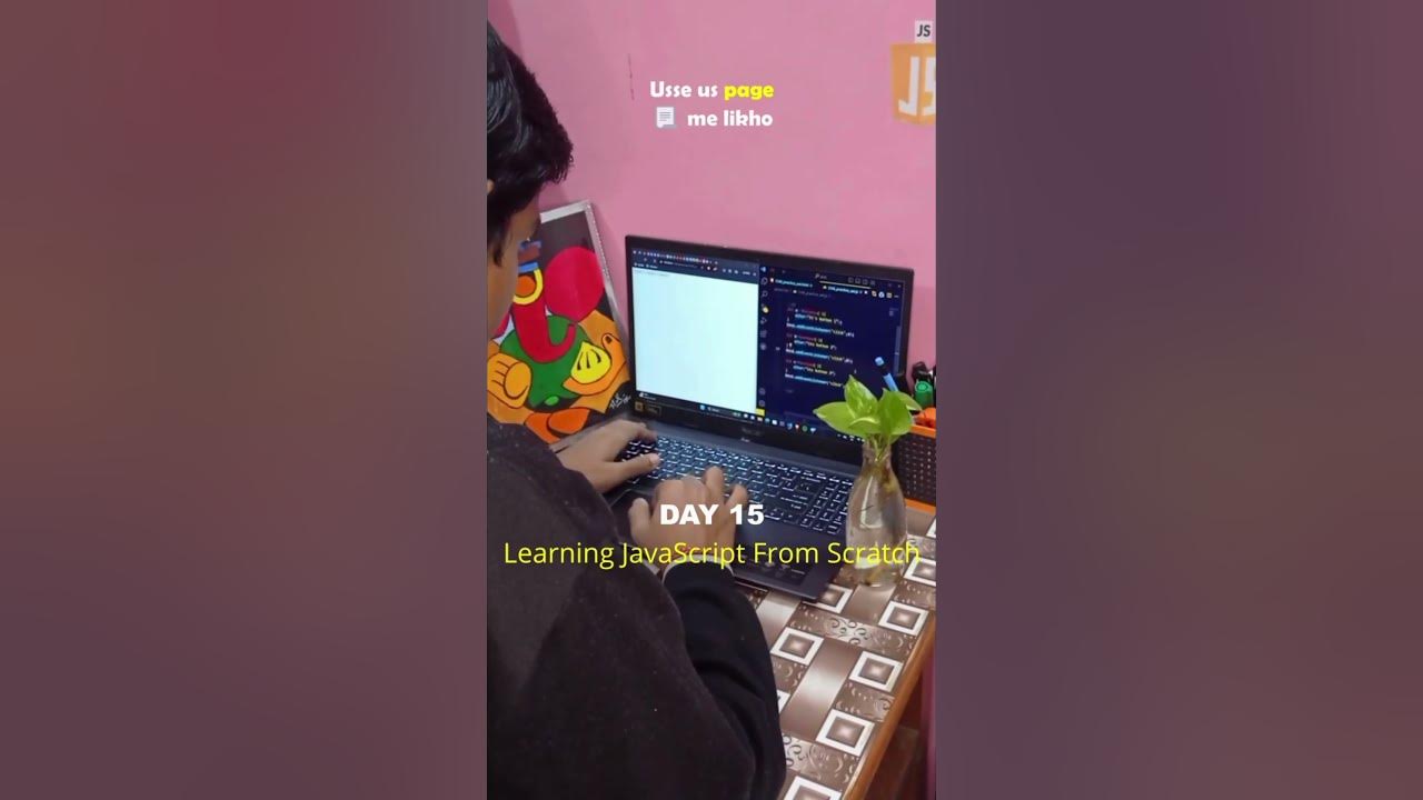 Day15/30 Learning JavaScript #hindi #viral #motivation #shorts #inspiration #learning # ...
