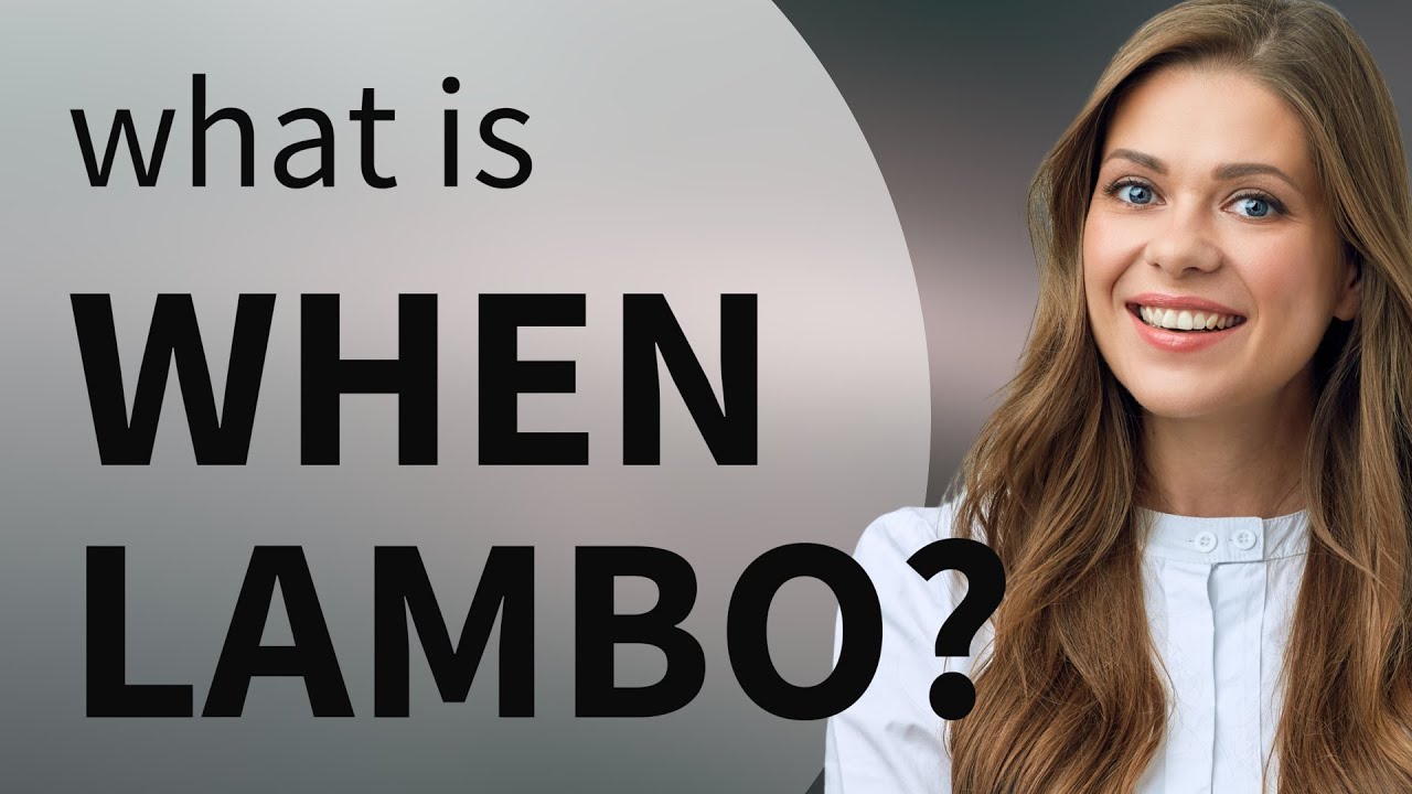 "When Lambo?" Decoded: Unraveling Slang in the Digital Age - YouTube