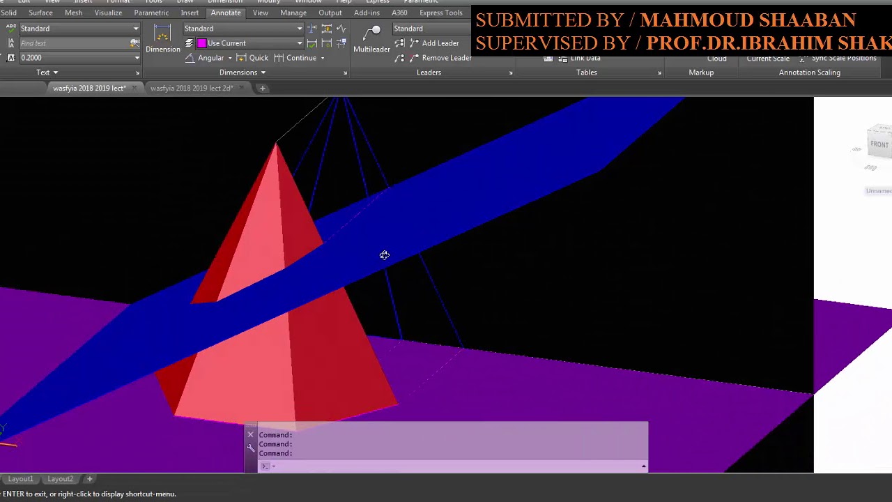 Right Pyramid Development - Engineering Projection - YouTube