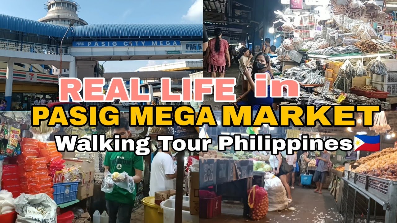 Life in Pasig Mega Market|| Real Life Scenes || Walking Tour ...