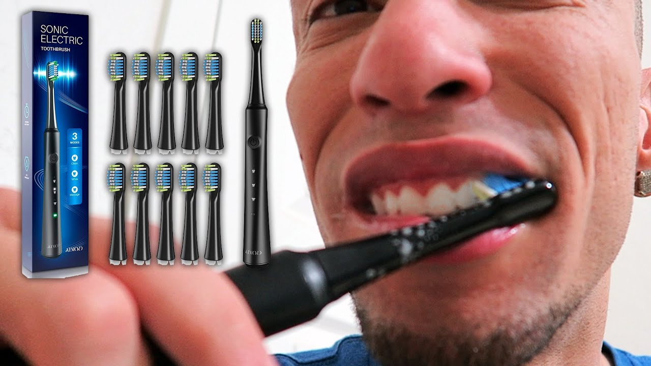 ATMOKO Electric Toothbrush HP141A - YouTube