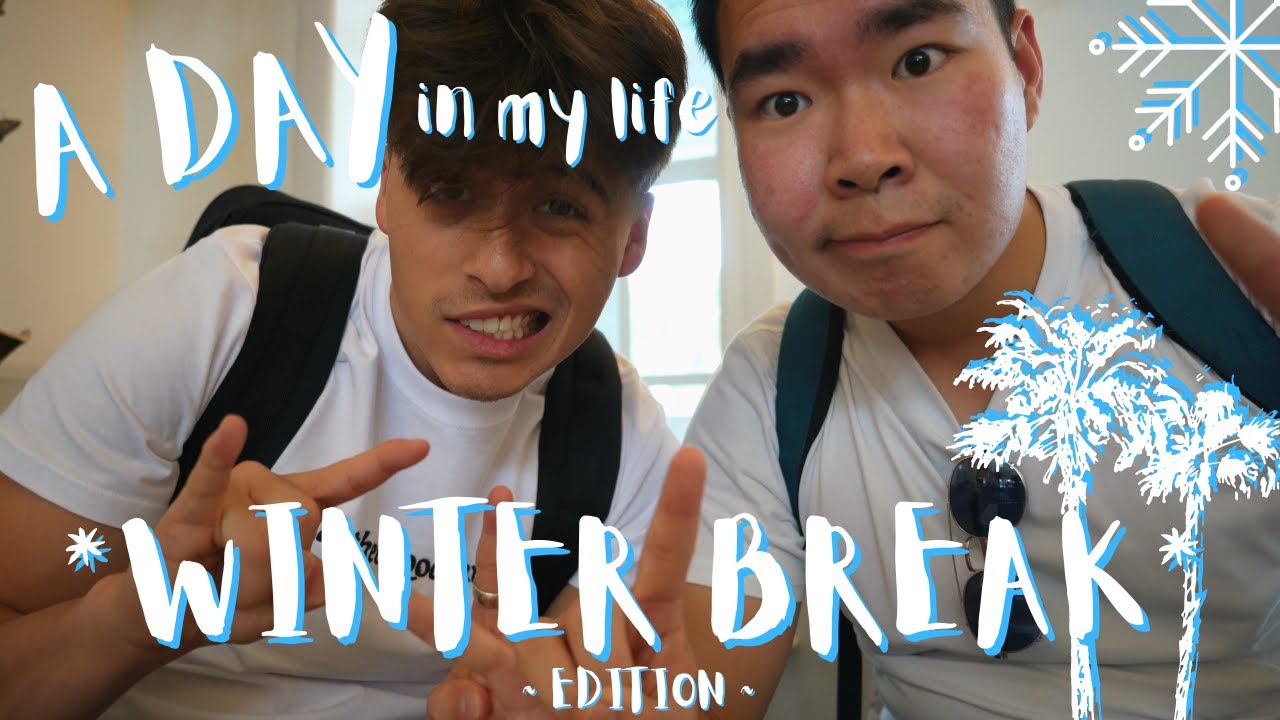 A Day in My Life as A College Student on Winter Break - YouTube