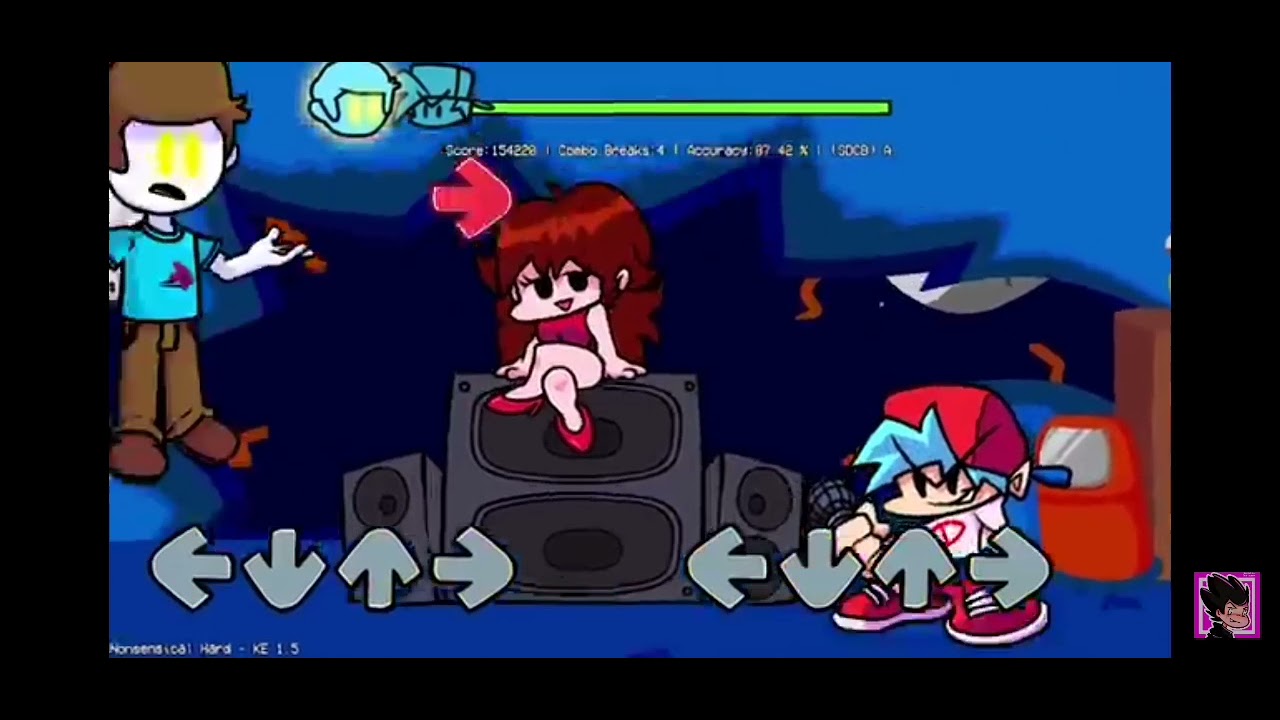 Split (EX) but everyone sings it in friday night funkin - YouTube