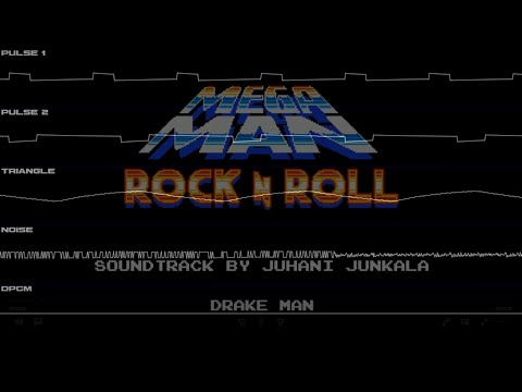 Mega Man Rock n Roll: Drake Man - Oscilloscope View