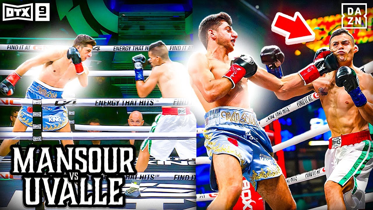 FIRST ROUND KO 😱 Jonny Mansour vs Edgar Uvalle FULL FIGHT | OTX 9 - YouTube