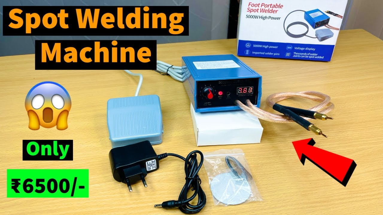 New Spot welding Machine | Foot Portable Spot welding ₹6500/- | 😱 No ...