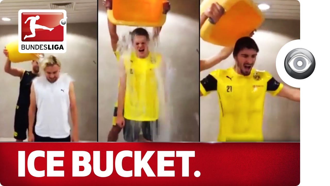 The Bundesliga Ice Bucket Challenge - YouTube