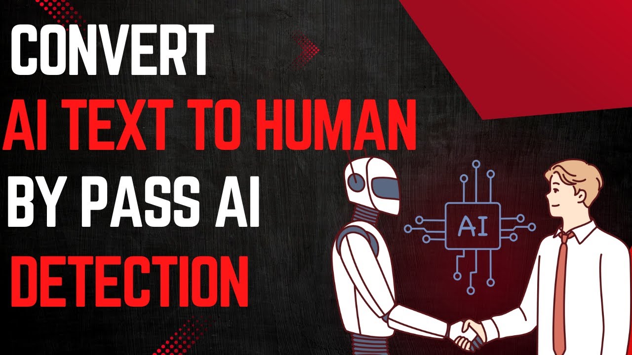 Free AI Tool to Convert AI Text to Human text |Bypass AI Detection |AI ...