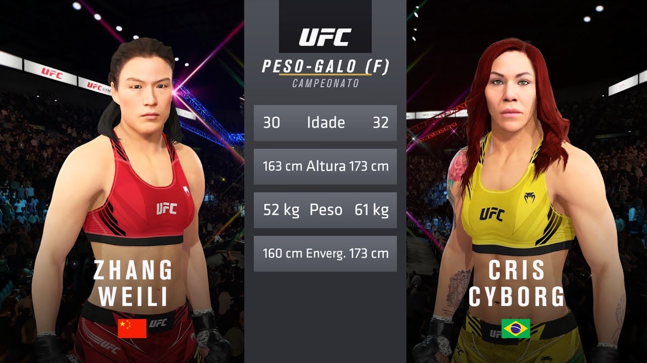 UFC - ZHANG WEILI vs CRIS CYBORG | FULL FIGHT 🚨 - YouTube