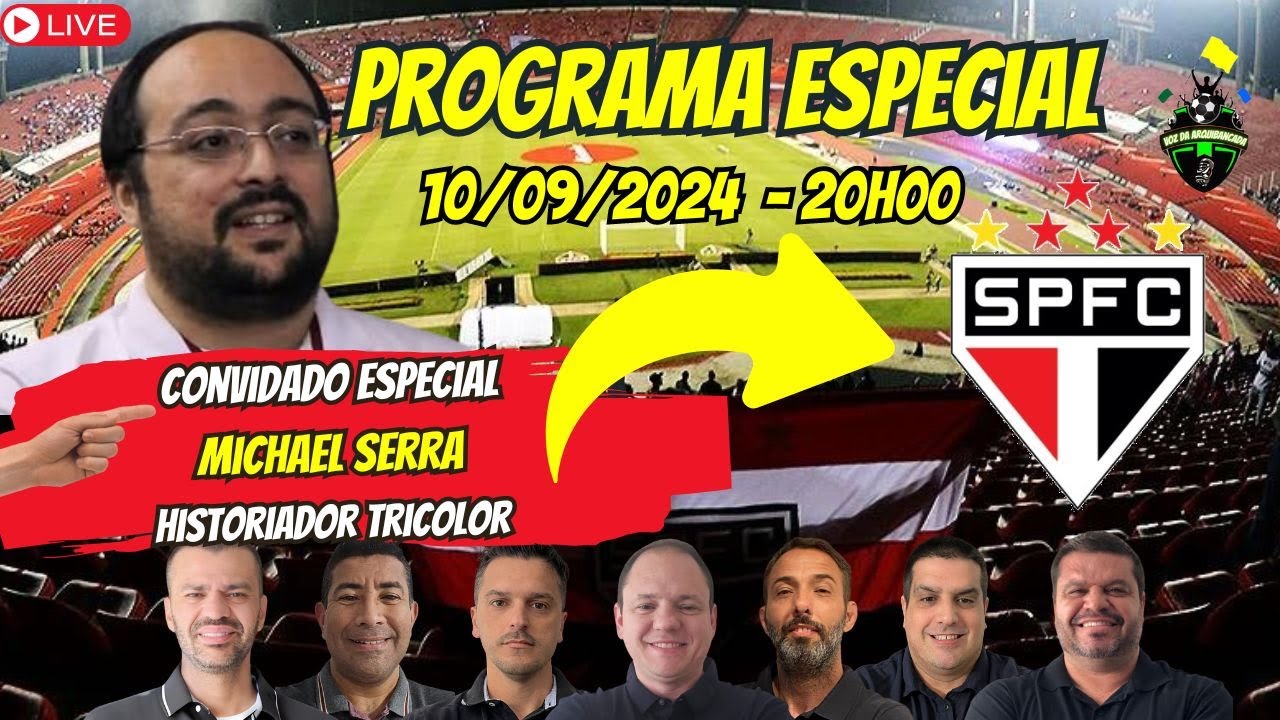 PROGRAMA ESPECIAL: A HISTÓRIA DO SÃO PAULO FUTEBOL CLUBE | CONVIDADO ...