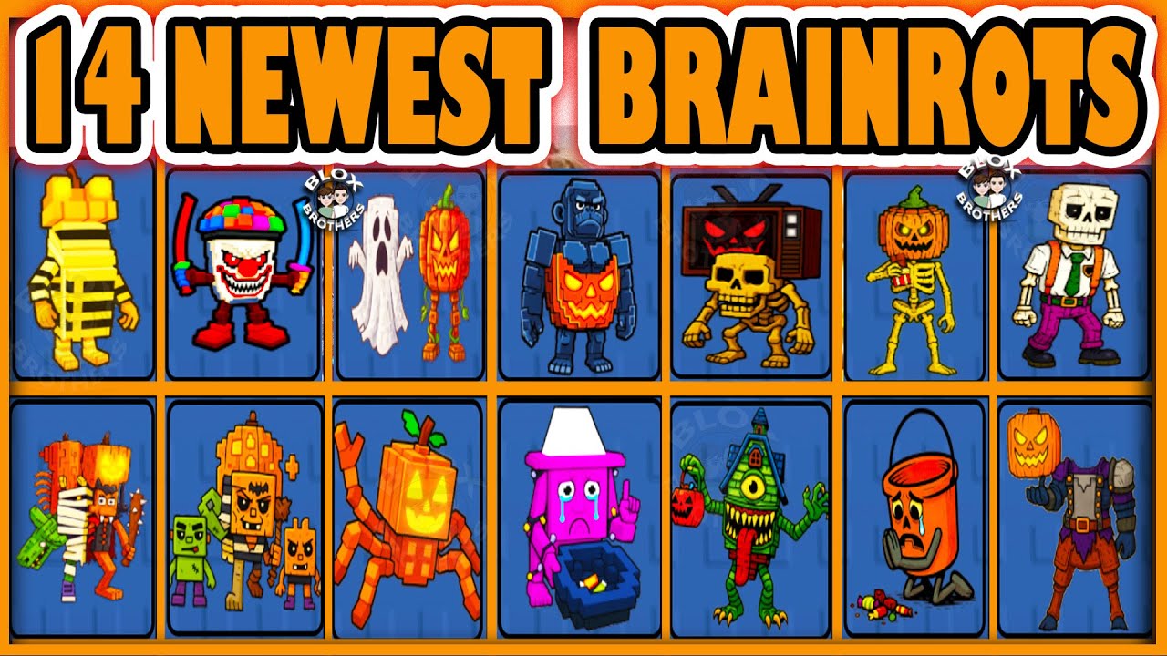 HOW TO GET 14 NEWEST ADDED BRAINROTS !! / FIND THE BRAINROT [240 ...