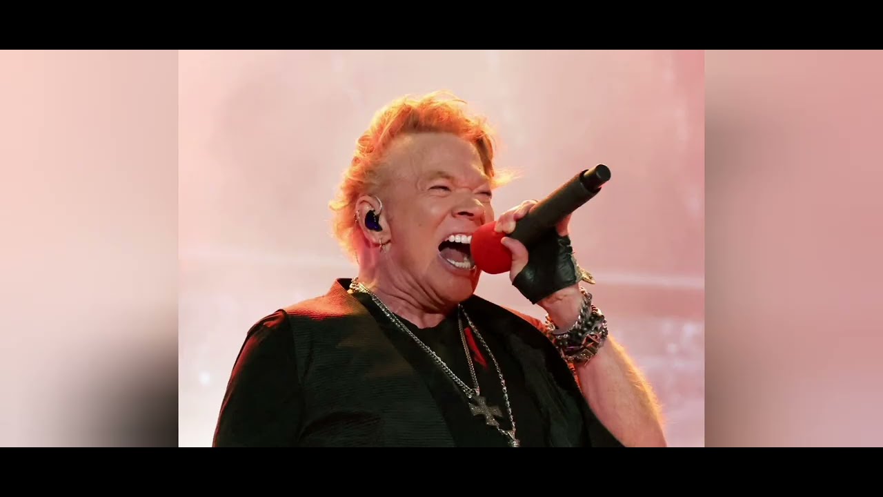 Axl Rose Microphone is dangerous!!! - YouTube