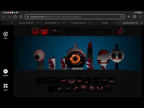 SPRUNKI PHASE 7 COCREA WORLD (MADE BY LONG MAN) - YouTube