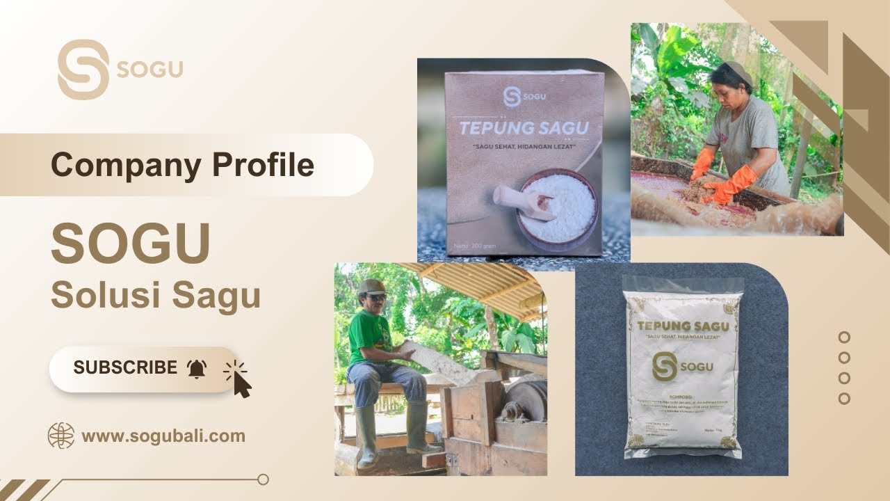 Video Company Profile SOGU (Solusi Sagu) - YouTube