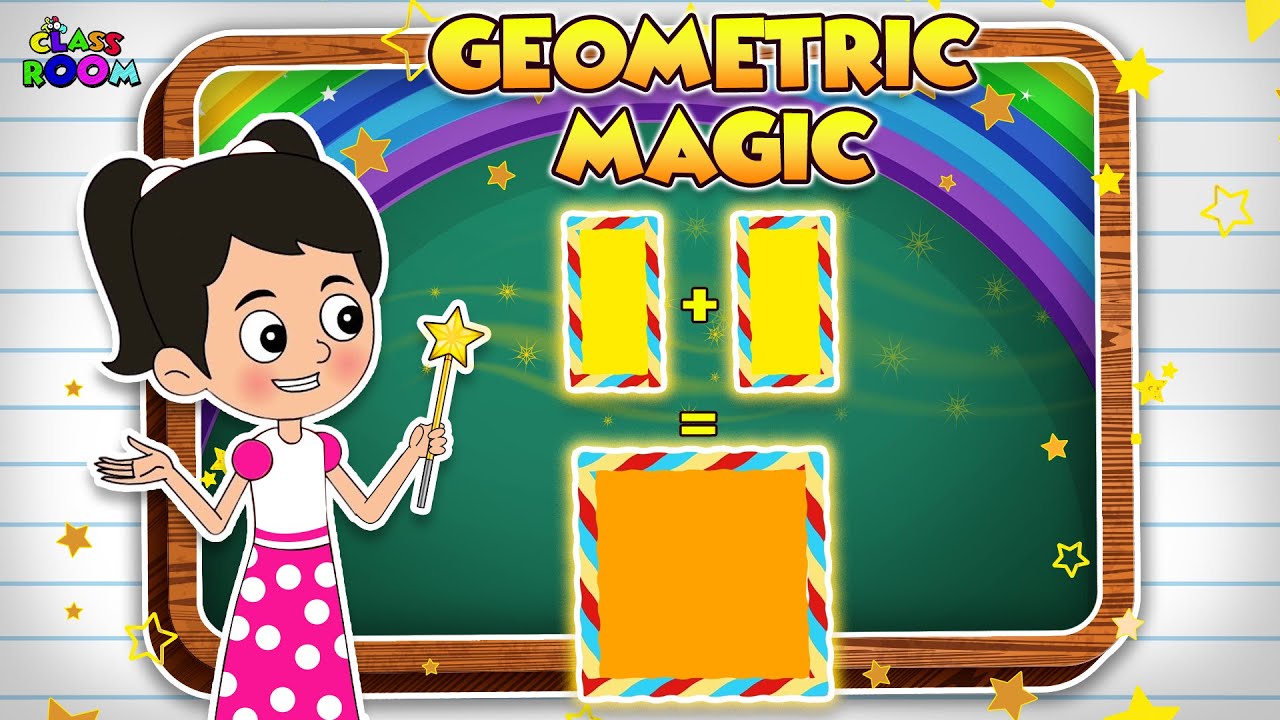 Geometric Magic | Types of Shapes | Number of Corners | Kids vocabulary ...