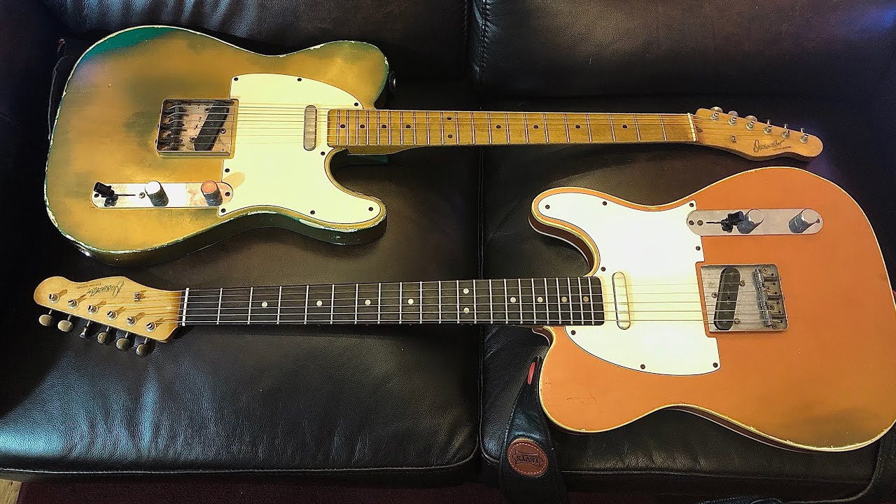 365 Days of Guitar Day 38 -- DANOCASTER SHOOTOUT - YouTube