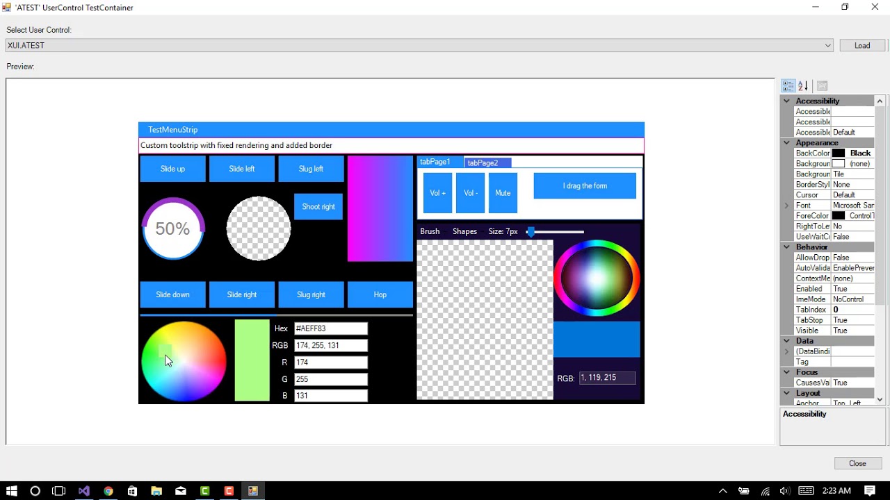 The future of C# and custom controls - XanderUI framework - YouTube