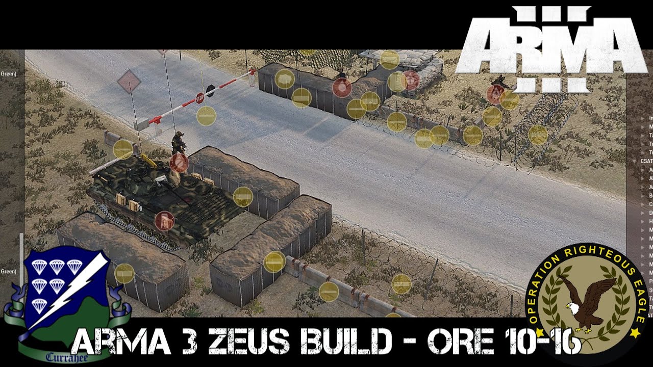 ArmA 3 Zeus Build - ORE 10-16 TF Alpha - YouTube