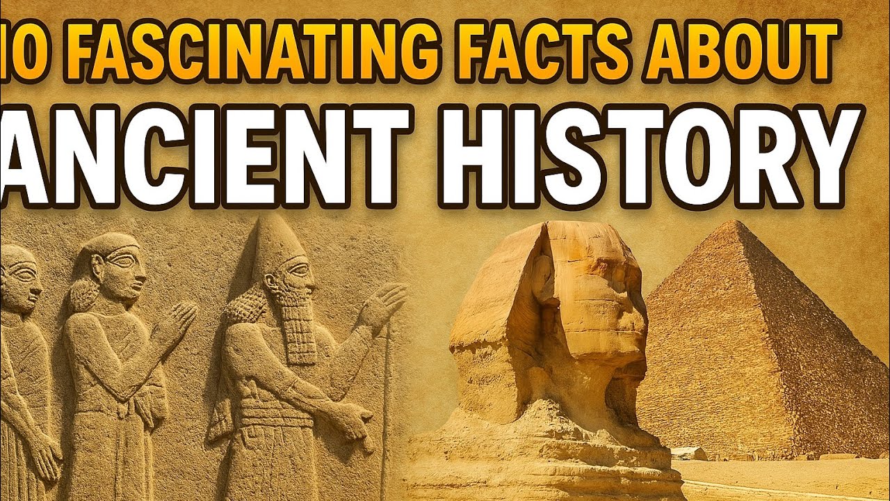 10 Fascinating Facts About Ancient History You Should Know #history # ...