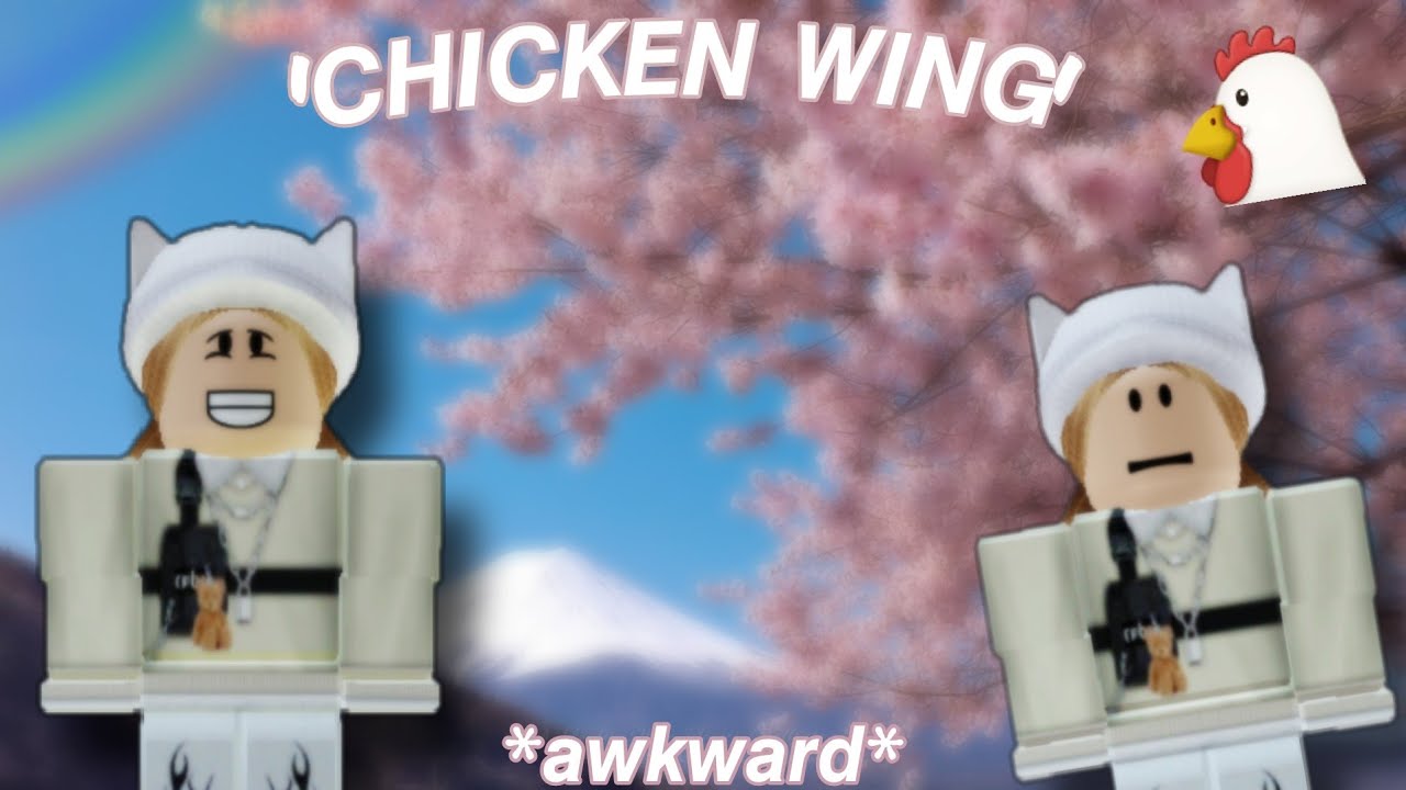 "CHICKEN WING" Music Video *WITH my voice* ♡ Roblox short! - YouTube