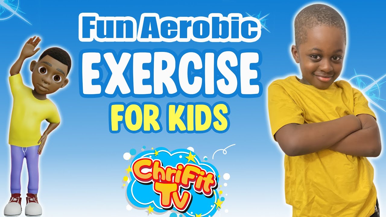 Fun Aerobic Kids Exercises For Home & School - YouTube